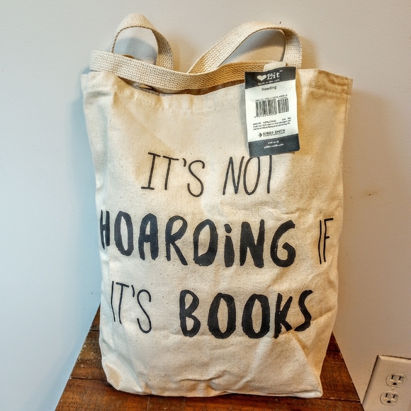 🤍Lit | Bags | Lit Book Lovers Canvas Tote Bag | Poshmark